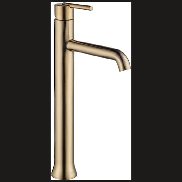 Delta Single hole installation Hole Vessel Lavatory Faucet, Champagne Bronze 759-CZ-DST | Zoro
